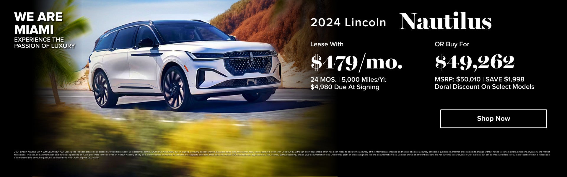 Doral Lincoln | Local Lincoln Dealership in Doral, Florida