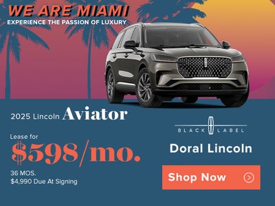 Lincoln New Car Specials | Doral Lincoln dealer in Doral FL